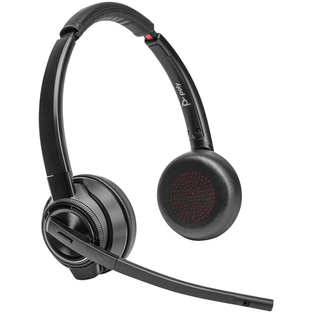 HP Poly Savi 8420 Office MS Stereo DECT Headset [8L5B3AA] | Landmark ...